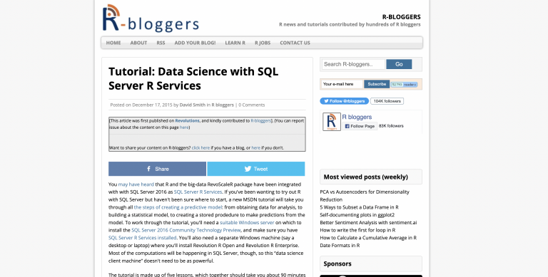 26 Source Belajar Data Science Gratis