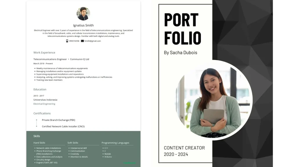 7 Perbedaan CV dan Portofolio untuk Melamar Kerja